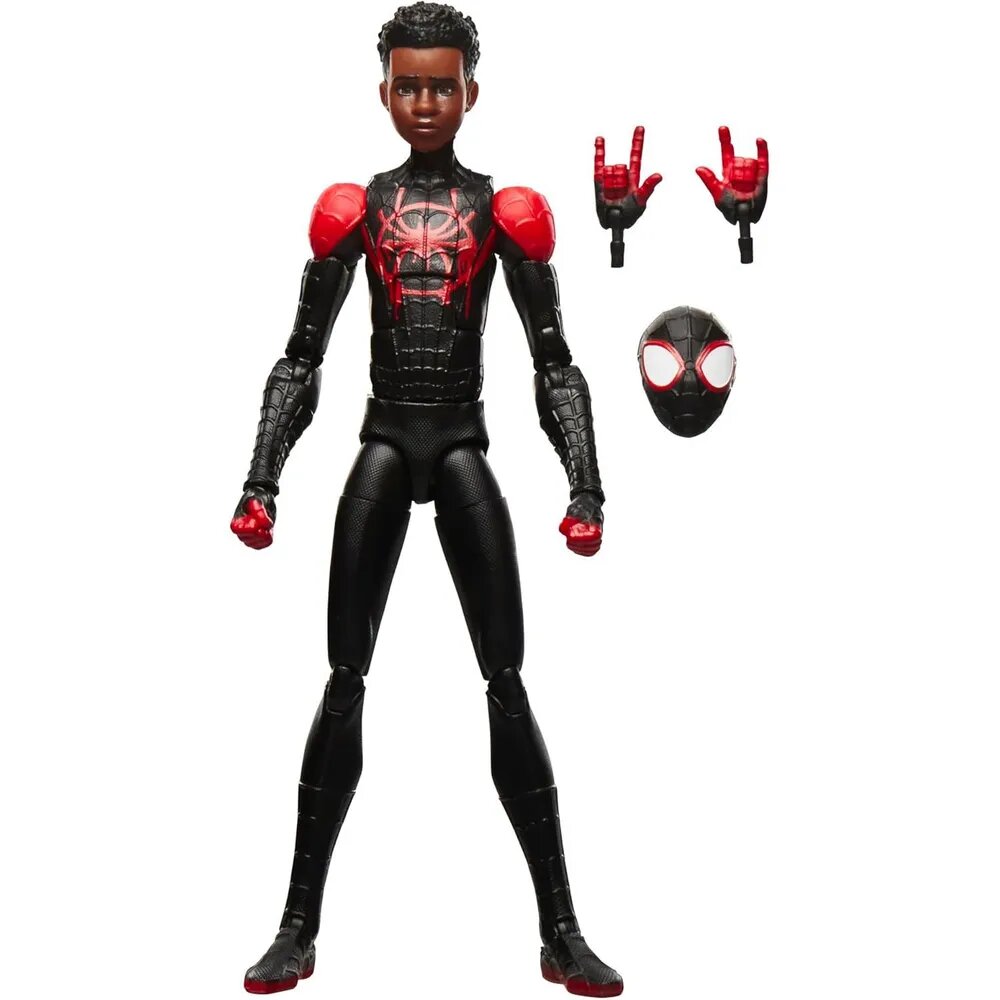 Фигурки Hasbro Вертикальная и горизонтальная серия вселенной Marvel Legends 6 дюймов Майлз Г. Моралес, Гвен, Павитр Прабхакар, Панк-паук, Питер Паркер, Человек-паук 2099, Майлз Моралес