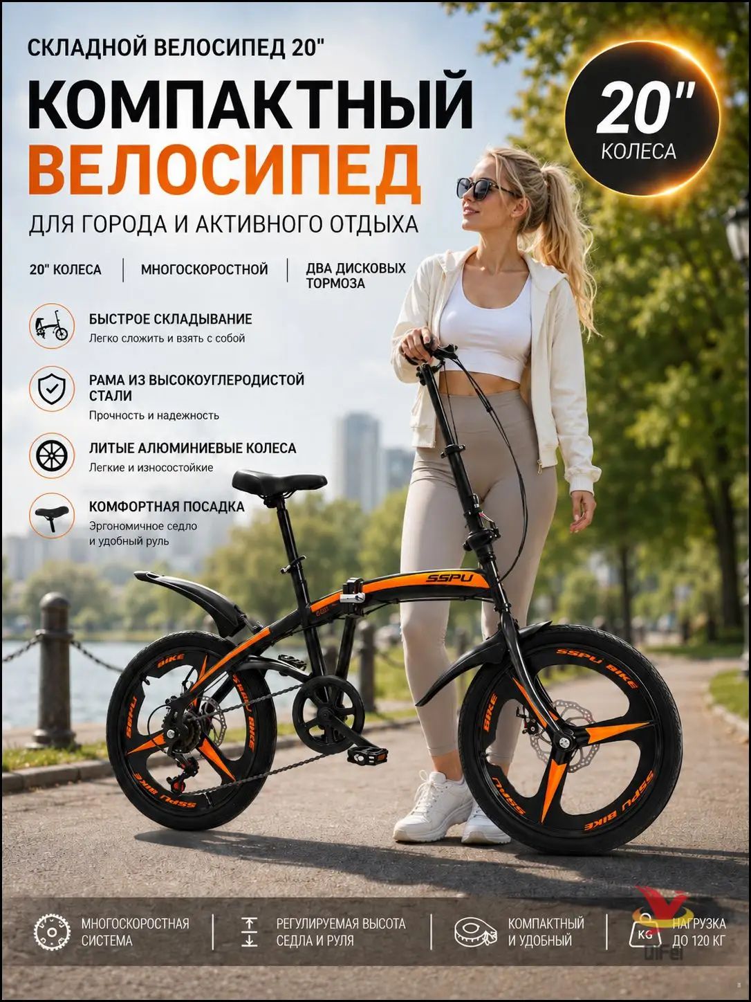 Велосипед Городской, Горный, SKU01773-x