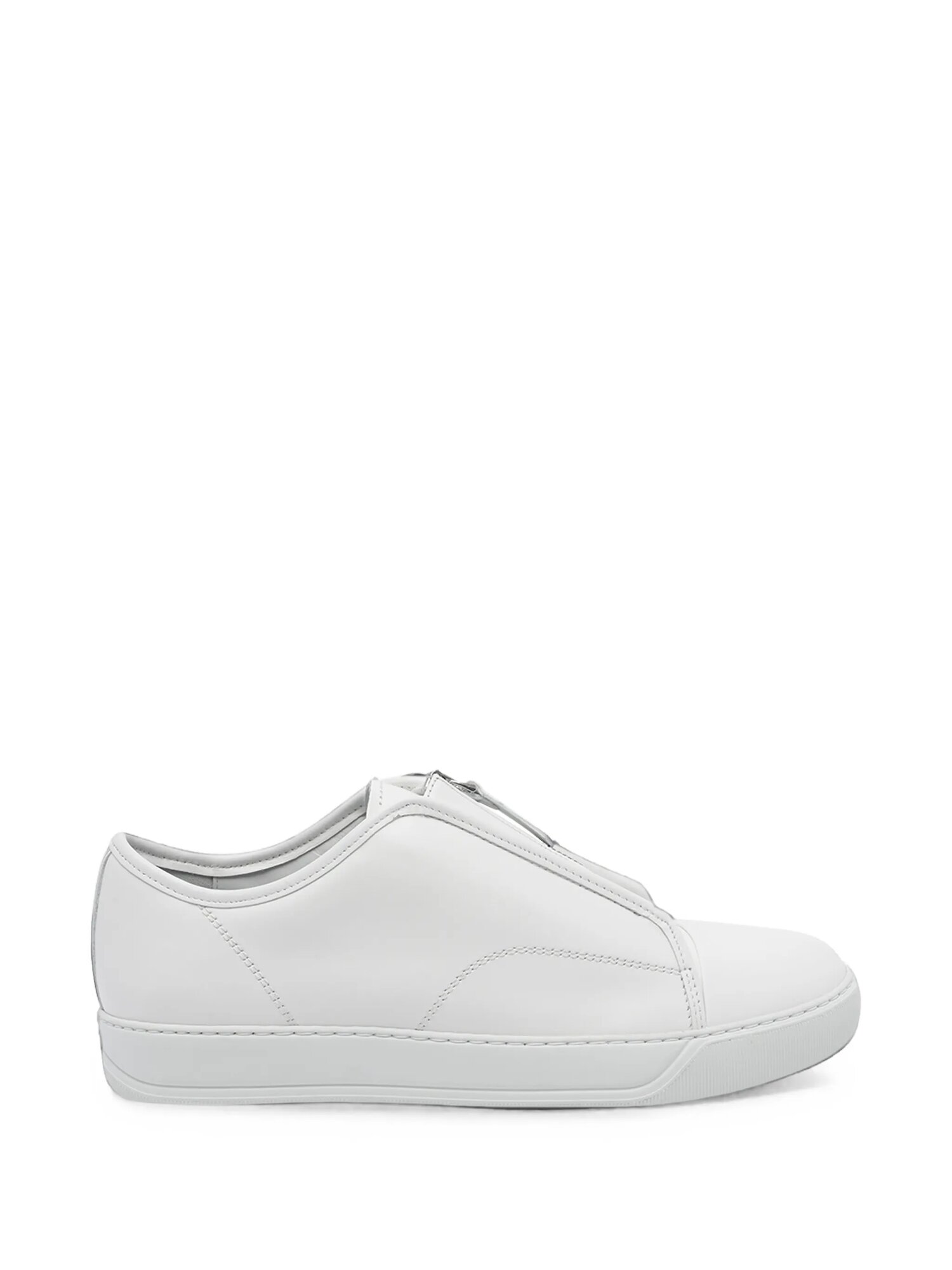 Кроссовки Lanvin DBB1 zip sneakers in leather