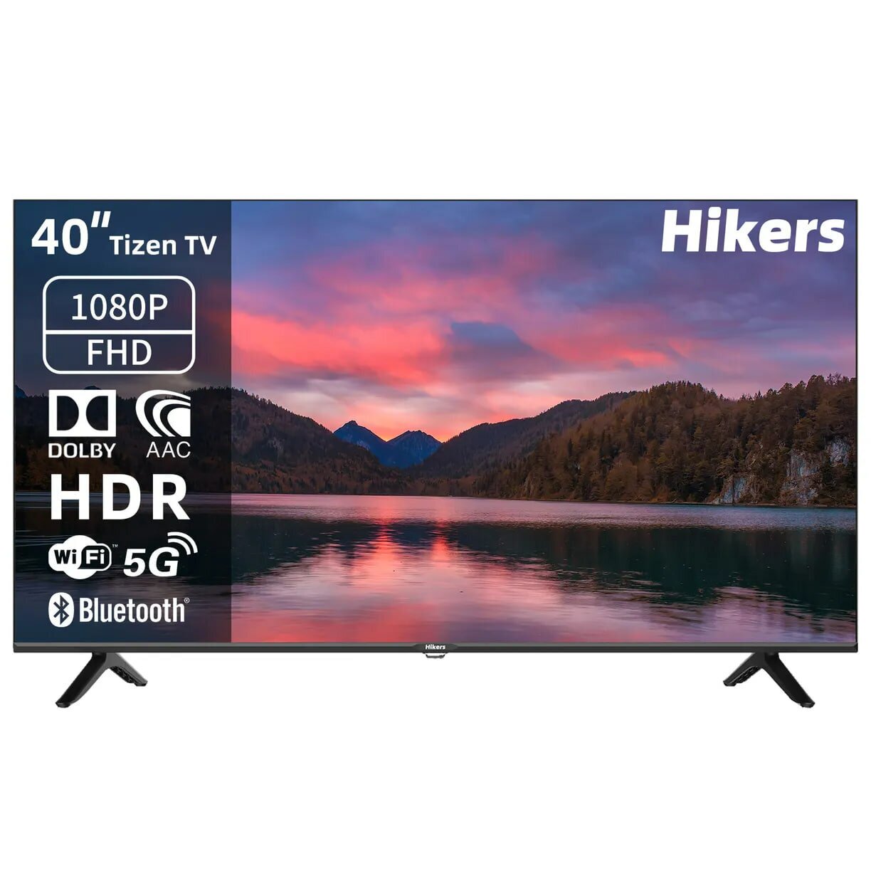 Телевизор Hikers 40HTF01, Full HD, диагональ 40",