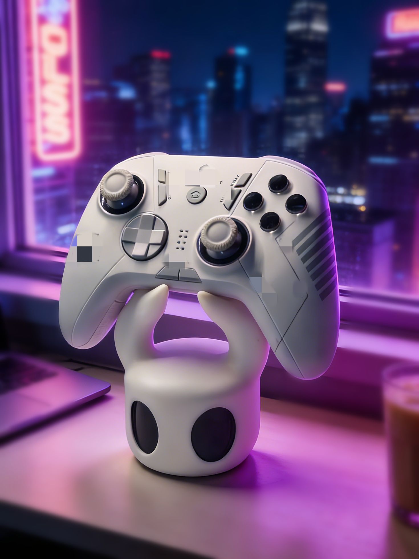 Подходит для PS4/PS5/Switch держателя контроллера в стиле Hollow Knight крепление для геймпада для игровых приставок