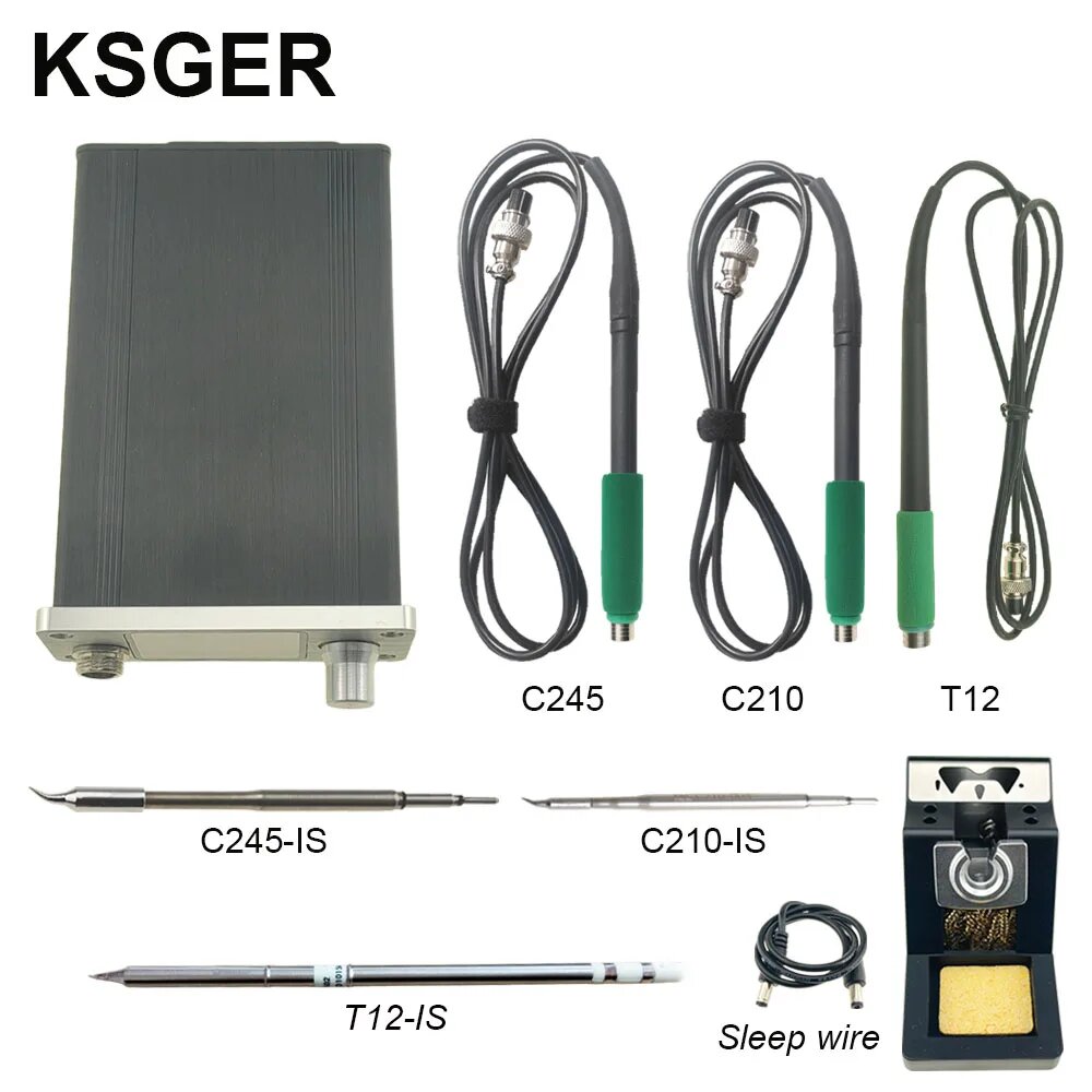 Паяльная станция KSGER C245/C210/T12, Set 7