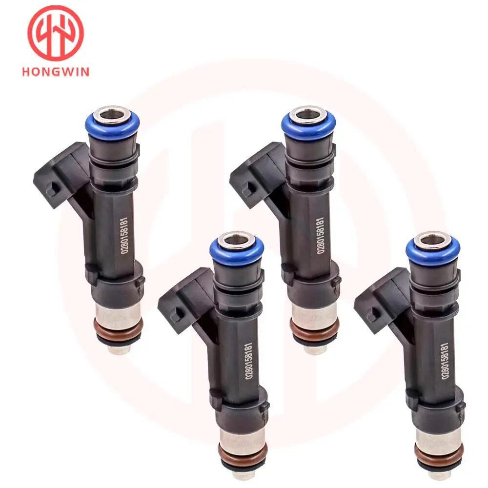 4 шт. топливная форсунка 0280158181 для Vauxhall Corsa Adam Astra Meriva для Opel Agila Astra 4 PCS