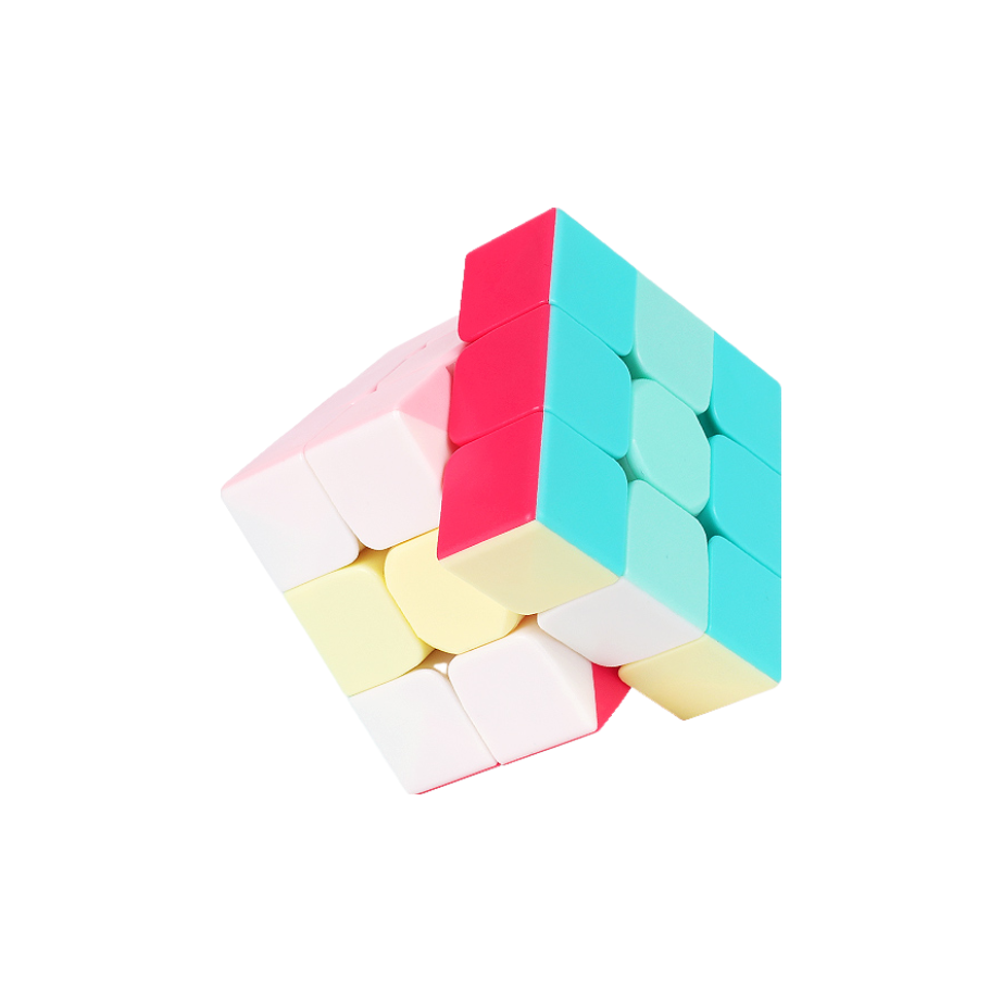 Qiyi 2345 STEP Rainbow Pyramid Нерегулярная форма Maple Leaf Toys