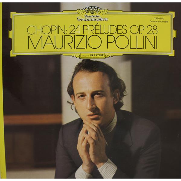 Винтажная виниловая пластинка CHOPIN - 24 PRELUDES OP. 28 (MAURIZIO POLLINI)
