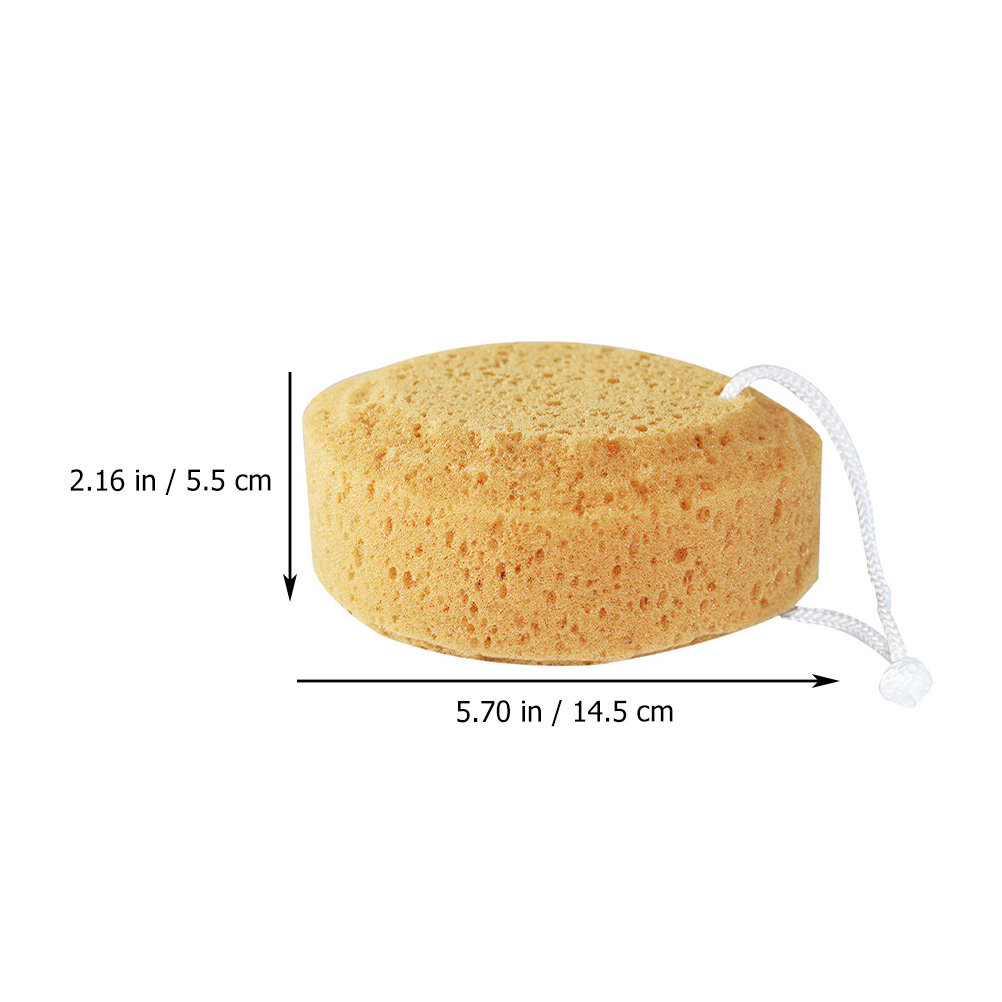 4 Штуки Детские Взрослые Спонжи Для Душа Итак Оранжевый 14 5X11 5Cm