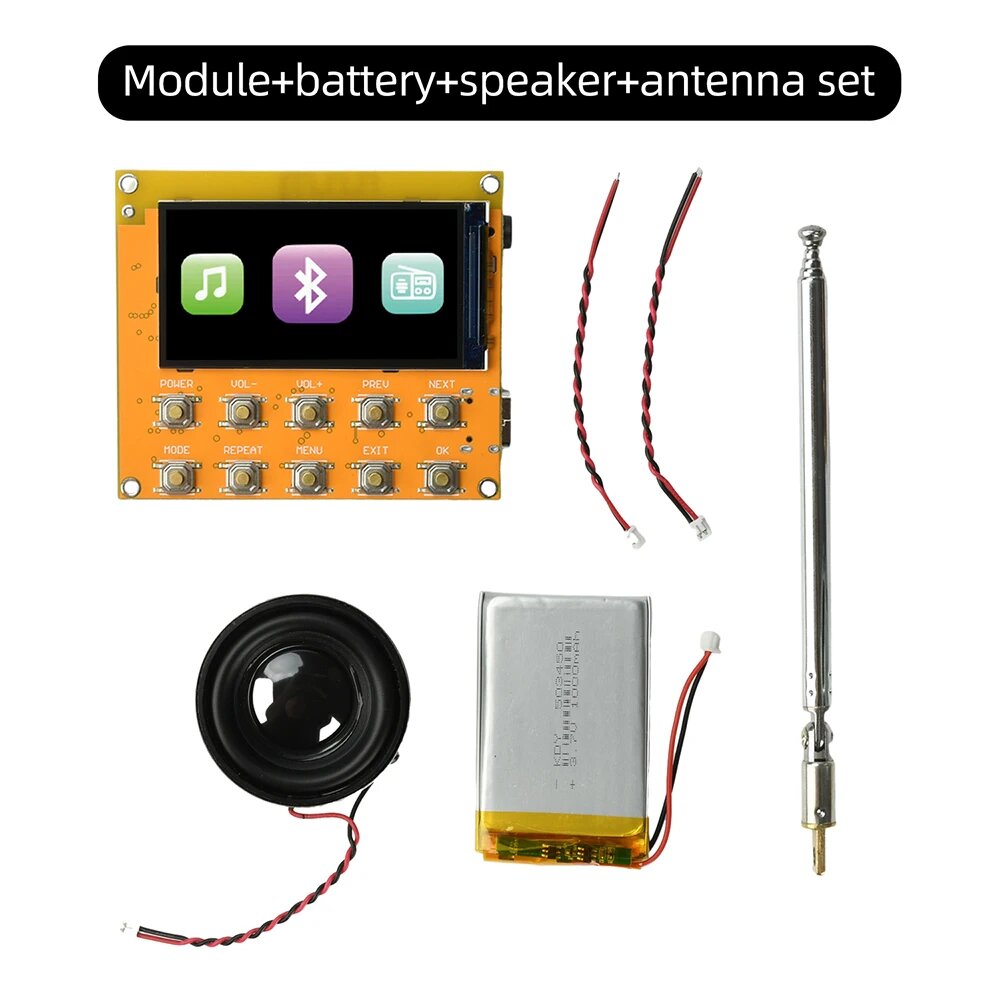 Aideepen FM-стереодекодер с синхронизацией ID3 1 set