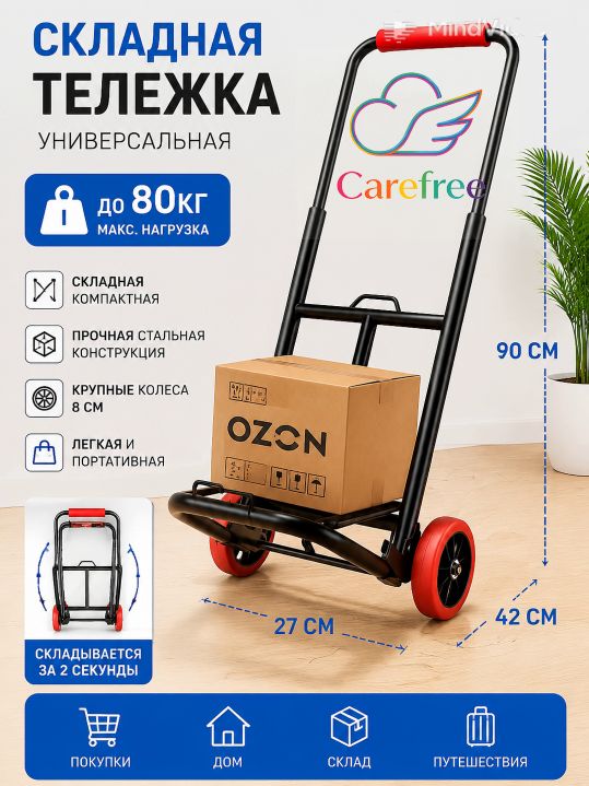 Тележка складная