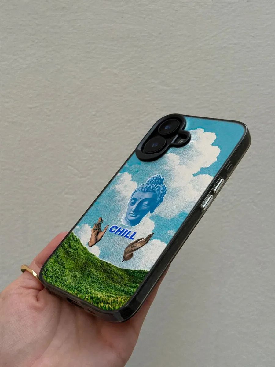 Чехол на Iphone 16 Plus будда — фото 1