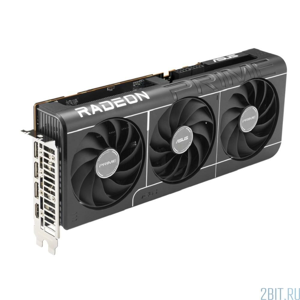 Видеокарта Asus PCI-E PRIME-RX9070-O16G AMD Radeon RX 9070 16Gb 256bit GDDR6 2175/20000 HDMIx2 DPx2 HDCP Ret