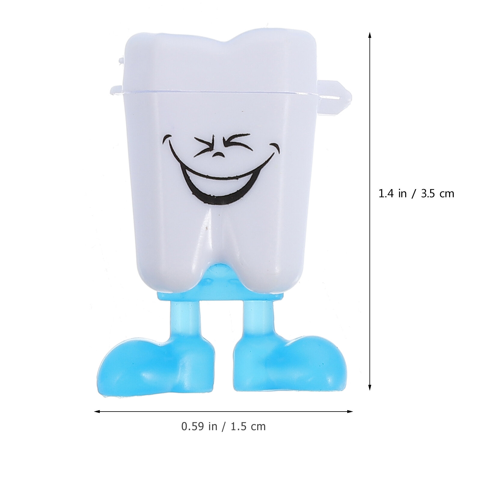 Коробка Для Первого Зуба Ребёнка Из Пластика 50 Штук Размер 3.50X1.50X1.50Cm