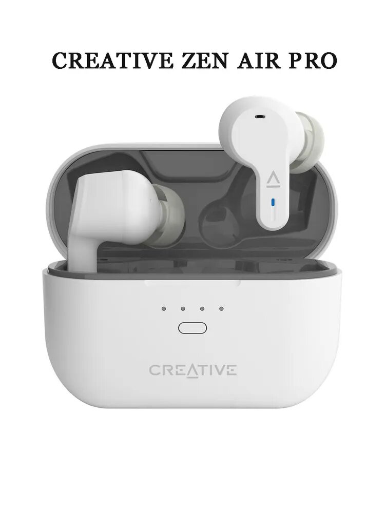 Наушники беспроводные с микрофоном, Bluetooth, USB Type-C, белый