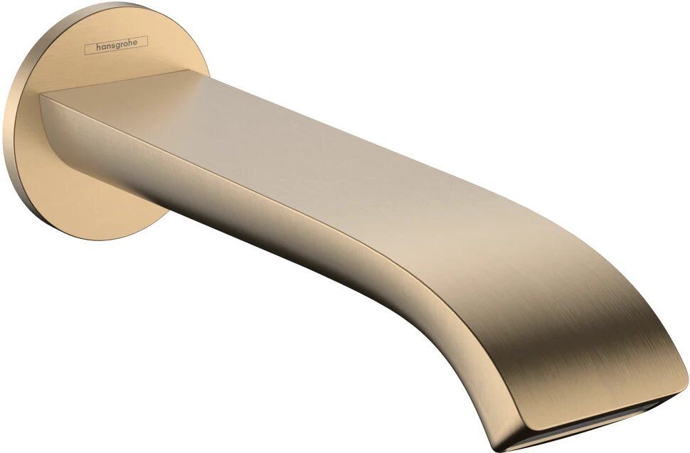 Излив для ванны Hansgrohe Vivenis 75410140 202 мм, бронза