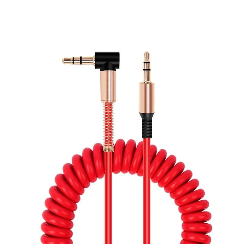 Аудиокабель AUX 3,5 мм JBL Черный Красный, Red-Spring