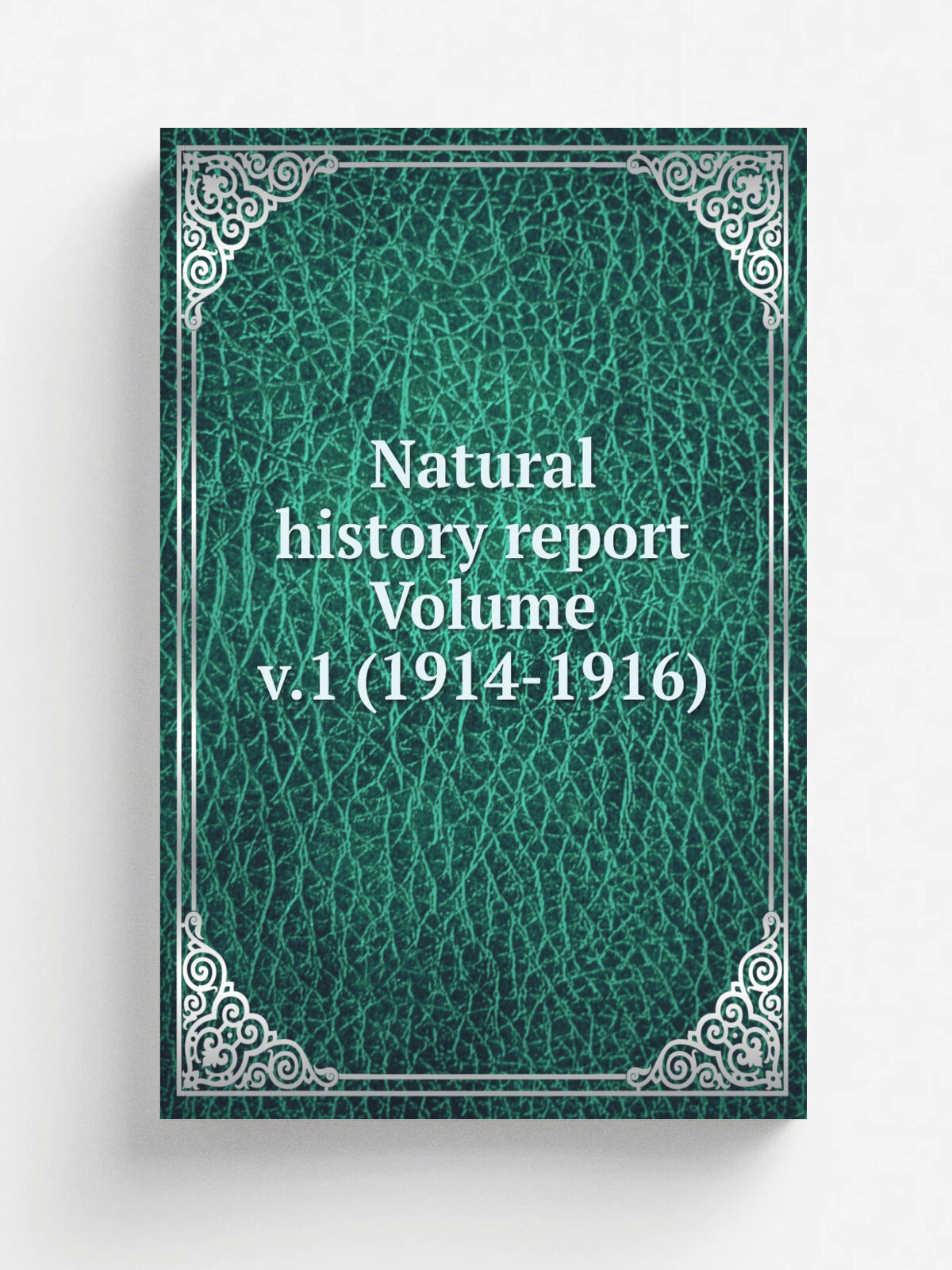 Natural history report Volume v.1 (1914-1916) | Репринт