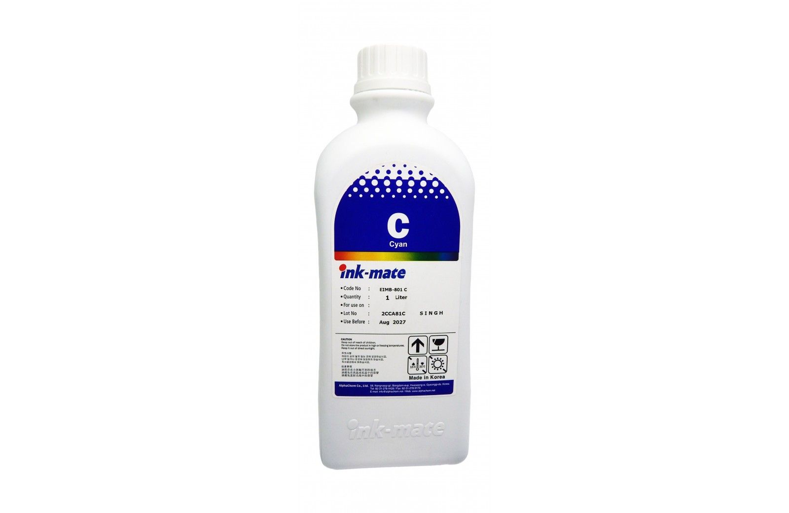 Чернила Ink-mate EIM 801C Epson Cyan Dye 1L (для Epson L800)