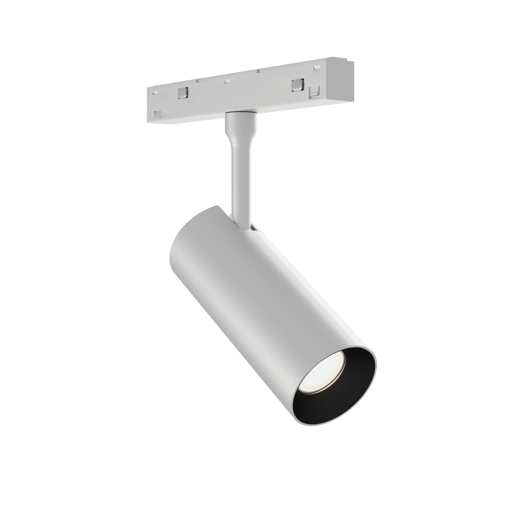 ST Luce Трековый светильник белый LED 1*12W 4000K 1000Lm Ra>90 IP20 D45xH102 48V ST1365.546.12_DIM