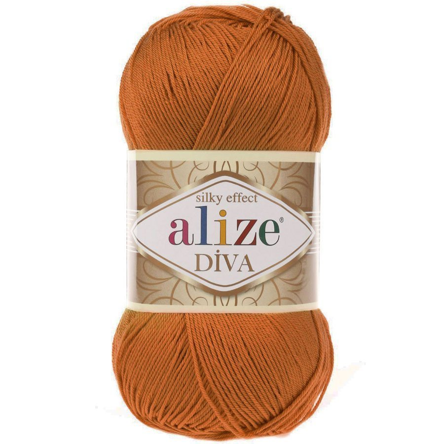 Пряжа Alize DIVA SILKY EFFECT 941 орха (5 мотков)