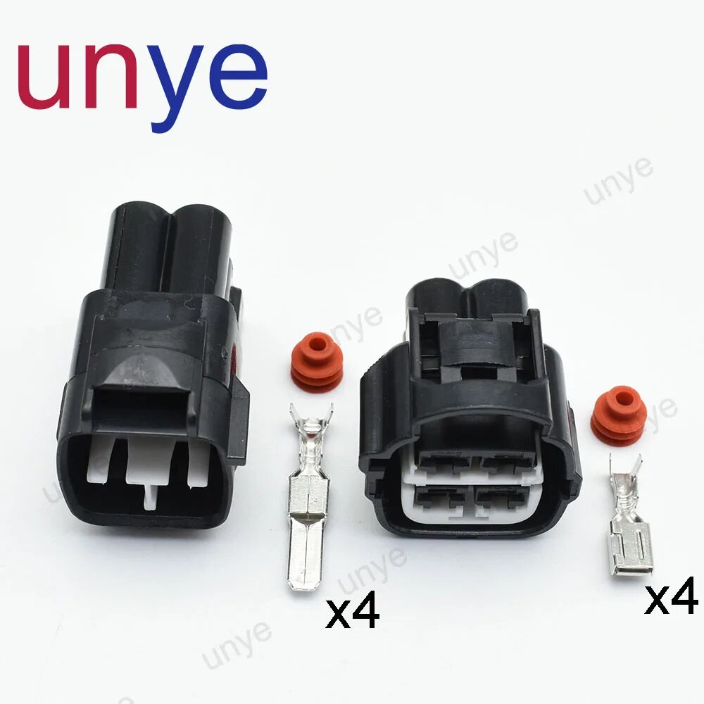 Автомобильные водонепроницаемые разъемы 4P unye 7283-7041-40 7282-7041-40 1 Set, Female Male set