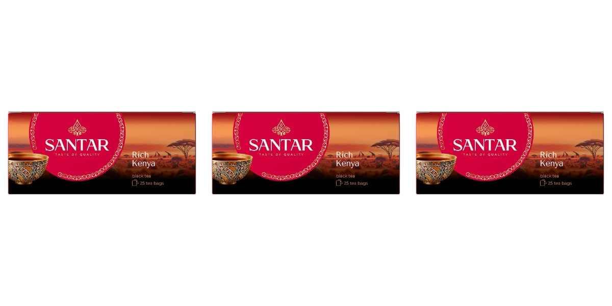 SANTAR Чай Рич Кения черный 2 г х 25 шт, 3 уп