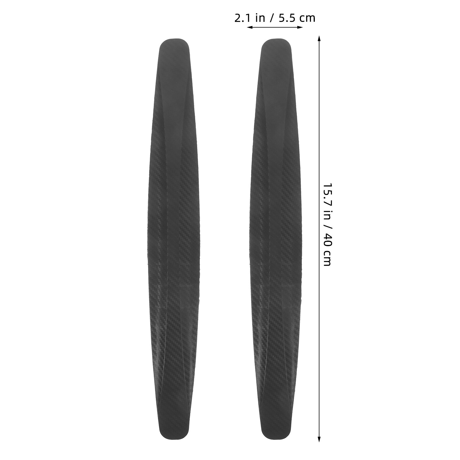 Защита Бампера Авто От Царапин С Черным Цветом Размер 40.00X5.50X1.20Cm