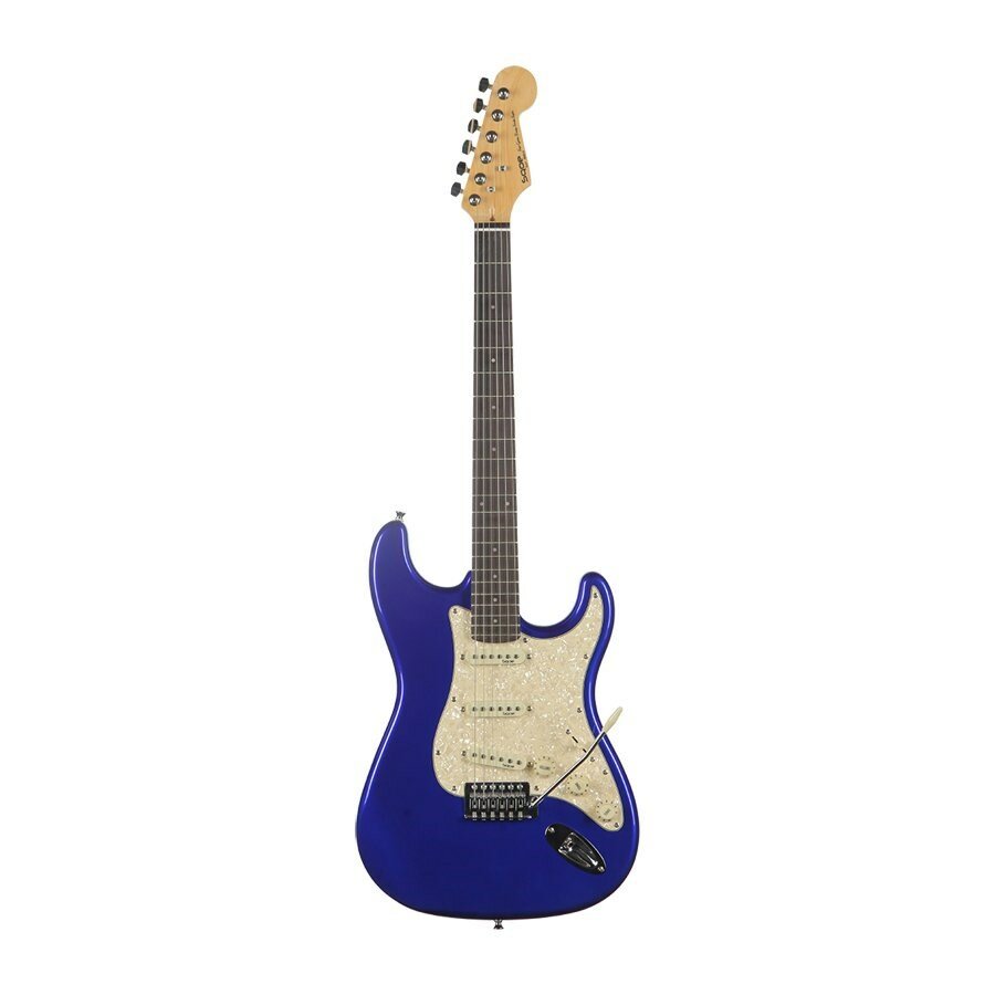 SQOE Sest200 blue электрогитара