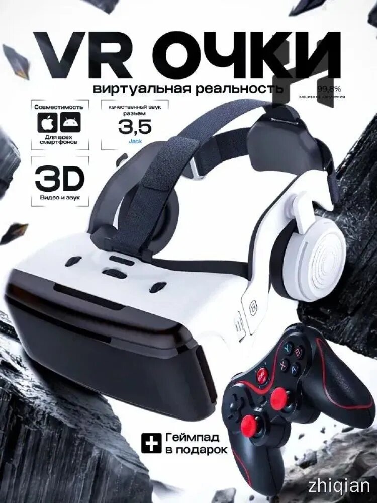 Очки виртуальной реальности, VR очки для смартфона