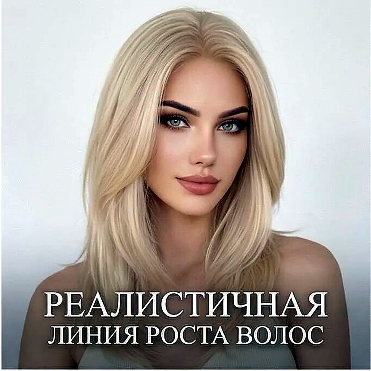 Парик для женщин повседневный комфортный естественный средней длины прямой