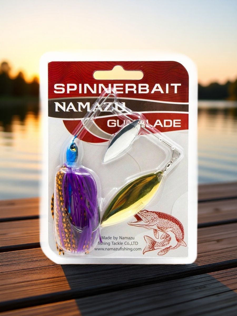Спиннербейт Namazu GUNBLADE LONG16гр, цвет 5