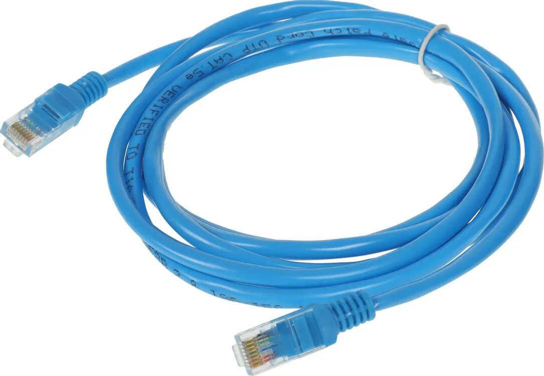 Патч-корд CABLEXPERT PP12-5M/V литой (molded), UTP, кат.5E, 5м, 4 пары, 26AWG, алюминий омедненный, многожильный, фиолетовый