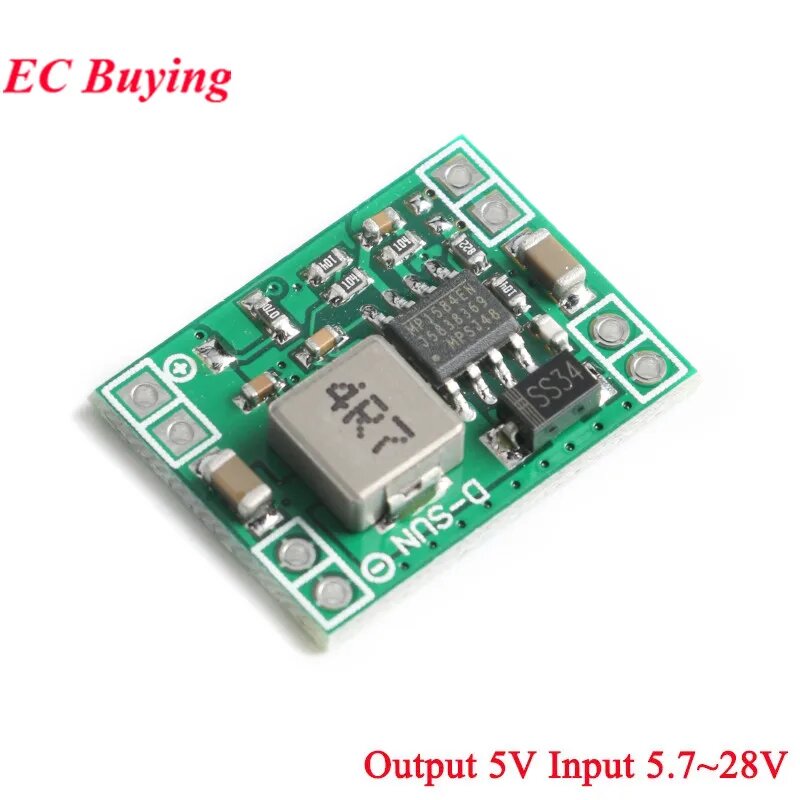Регулятор напряжения EC Buying MP1584 3A для Arduino 2pcs, MP1584EN 5V