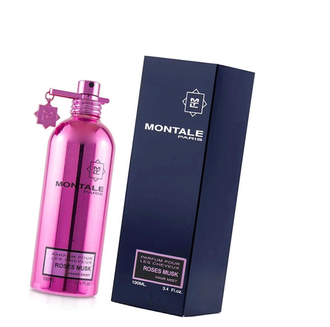 Дымка для волос Roses Musk Hair Mist для женщин 100 мл - Монталь Роуз Муск
