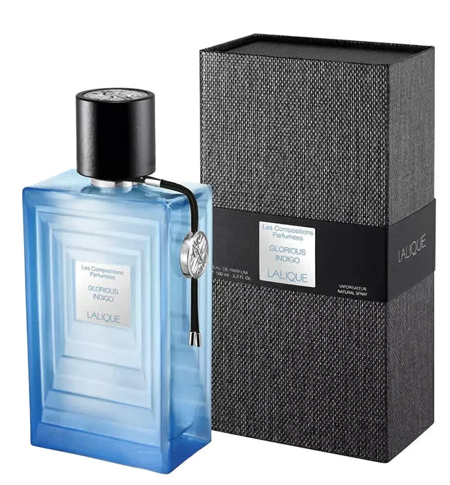 Парфюмерная вода Lalique Glorious Indigo унисекс 100 мл - Лалик Глориус Индиго Великолепный