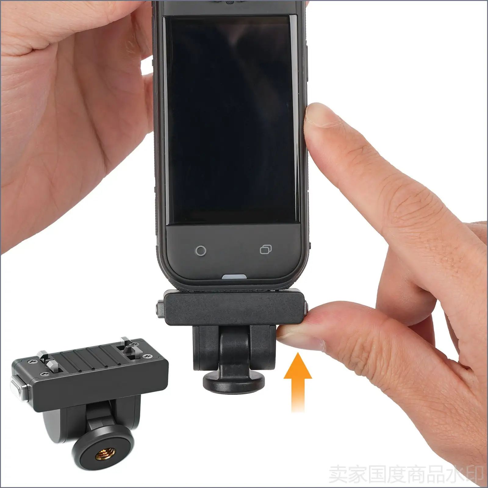 Магнитный регулируемый переходник для экшн-камер Insta360 с поворотом на 180
