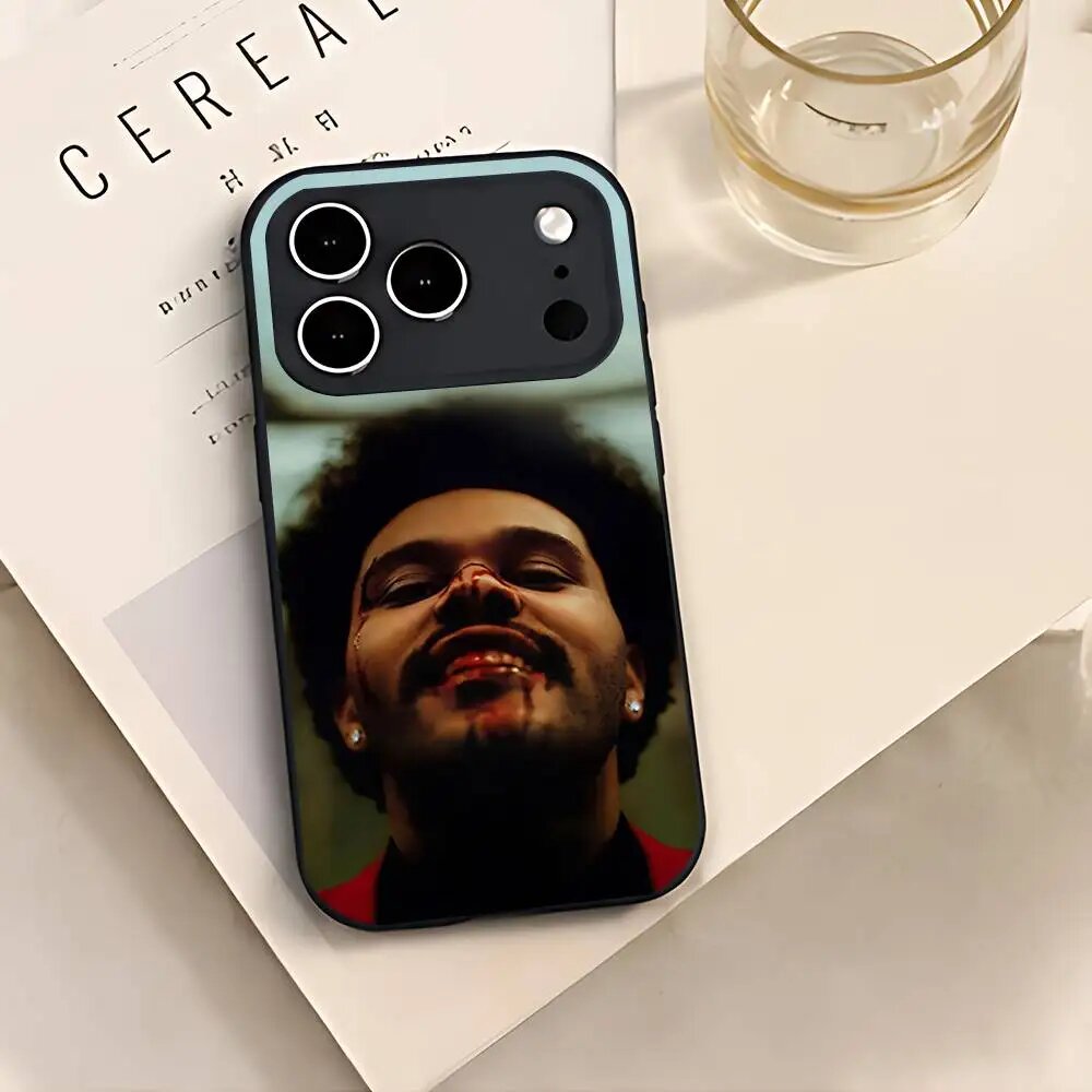 Силиконовый защитный чехол The Weeknd для iPhone 17, 16, 15, 14, 13, 12, 11 Plus, z3, iPhone15promax