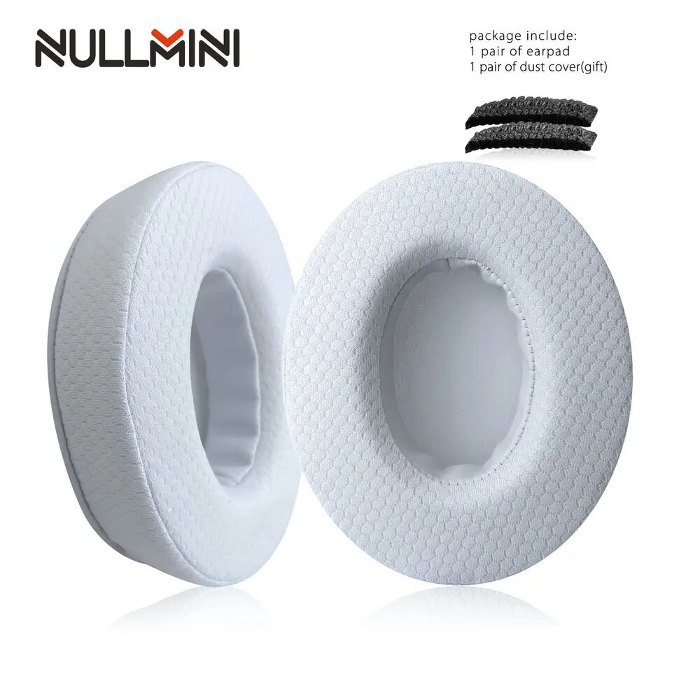 NullMini Сменные амбушюры для Fifine H6 H8 H9 наушников Сетка Губка памяти Ушная