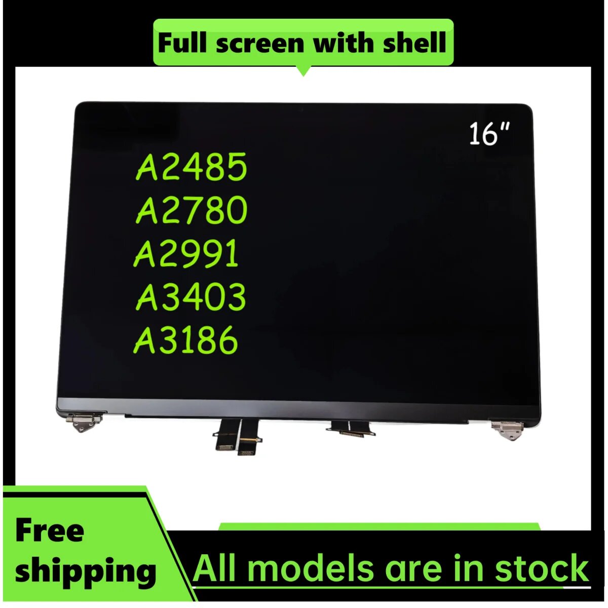 LCD-дисплей для MacBook Pro 16" Space Black A2991