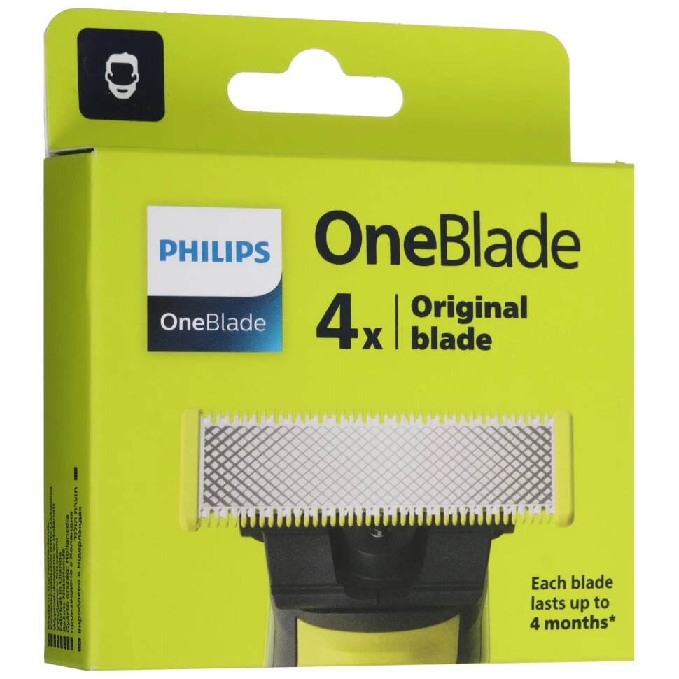 Сменные лезвия Philips OneBlade QP240/50