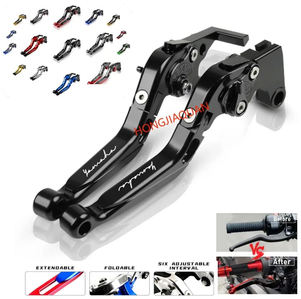 Подходит Yamaha MT-09/SP Tracer900/GT 2021-2022 , YZF R6 2017-2020 2022, YZF R1/R1M/R1S 2015-2021 Многоцветная ручка тормозной сцепление мотоцикла 0123456789