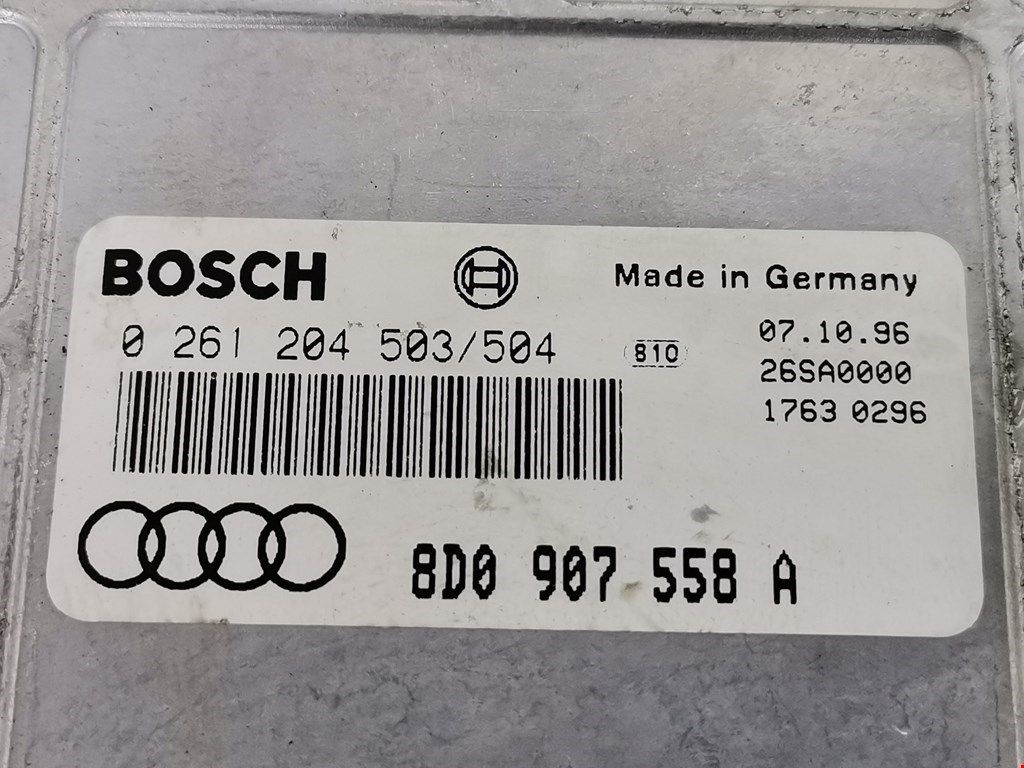 Блок управления двигателем / 1528612 0261204502 8D0997558AX для Audi A4 B5 (с пробегом)