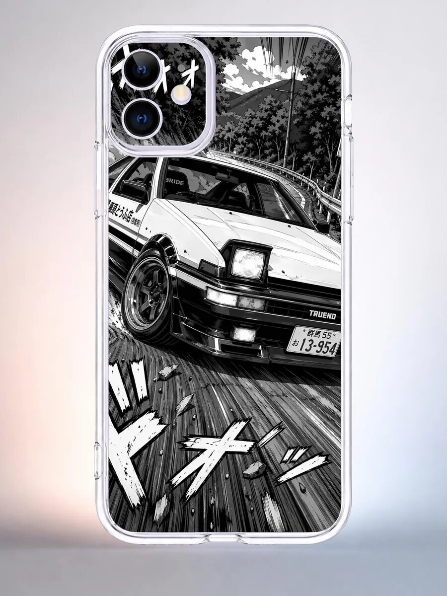 Чехол iPhone 13 Спортивный автомобиль Y2K Indie Sleaze