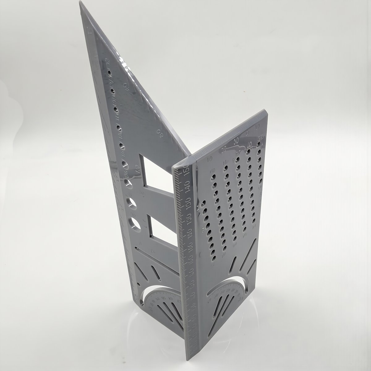 Столярный вспомогательный инструмент для разметки, 3D линейка для дерева угольник 90 и 45 градусов позиционирование отверстий