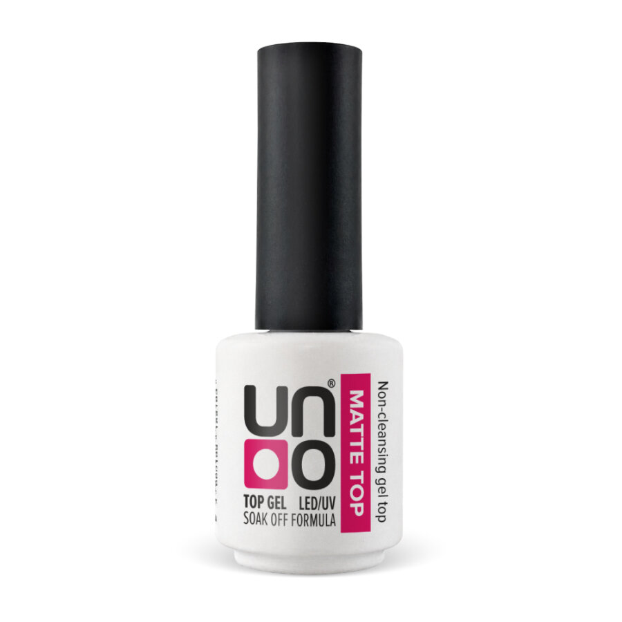 UNO, Топ для гель-лака Matte с бархатным эффектом, 8 г