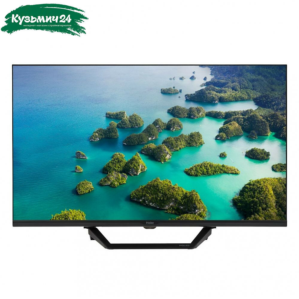 Телевизор LED 32" Haier S2 DH1ZP0M00RU, HD SmartTV, 1920х1080 мм, встроенный Wi-Fi, черный
