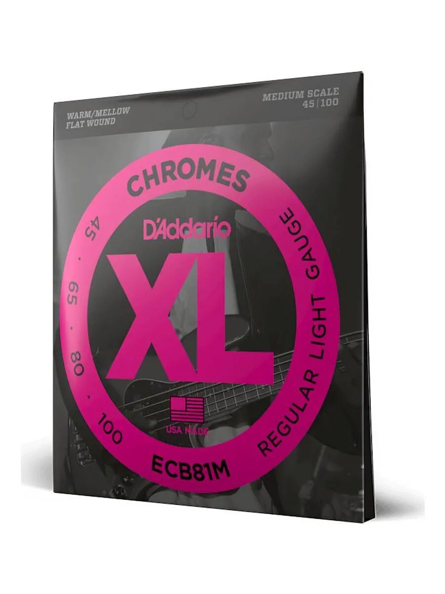 D'ADDARIO ECB 81M - Струны для бас-гитары