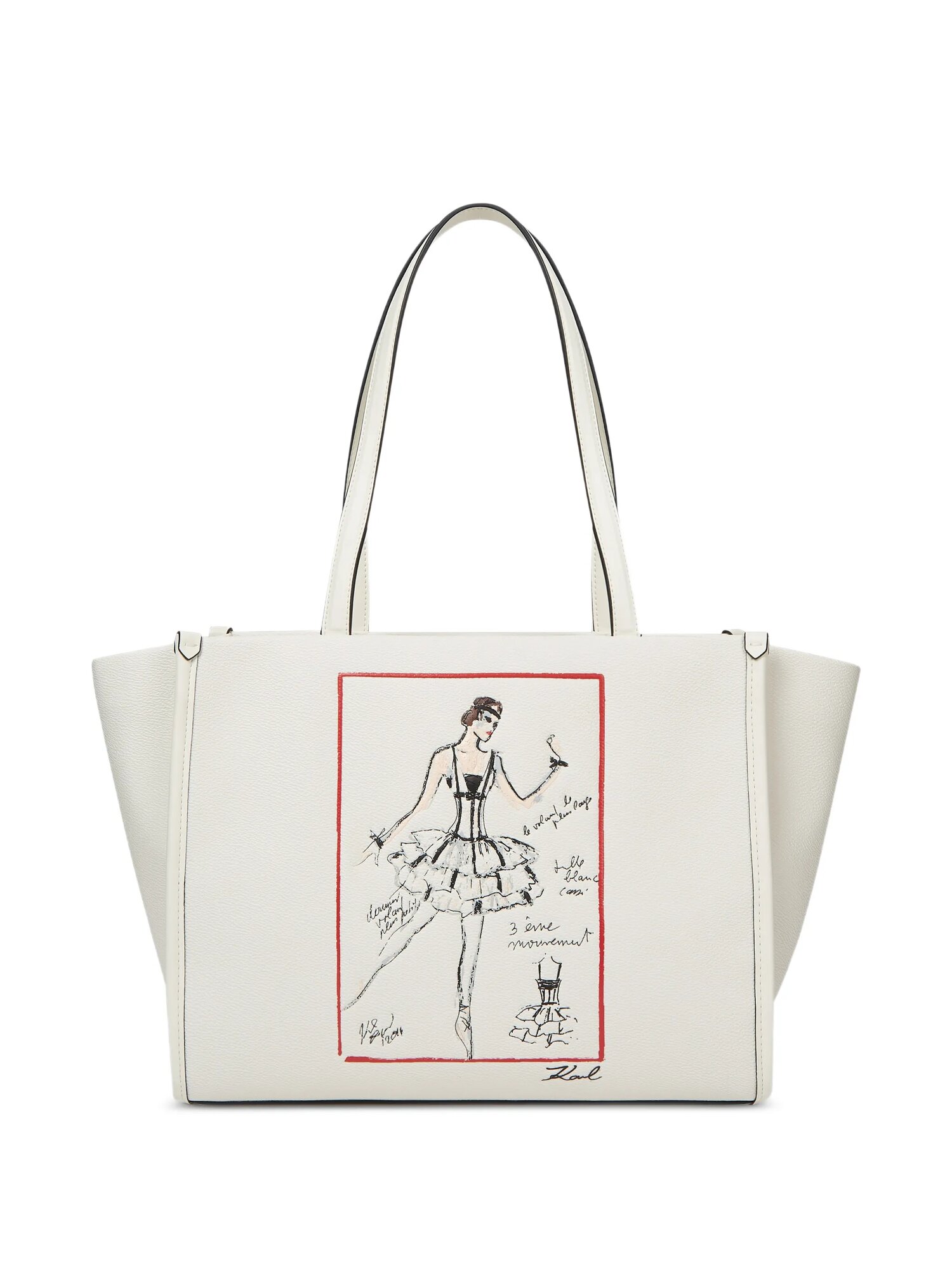 Сумка K/Ballet graphic-print tote bag