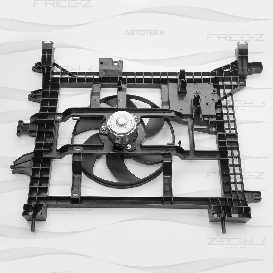 Вентилятор радиатора RENAULT DUSTER 10- 1.6 16V/1.5DCI FREE-Z KM0186
