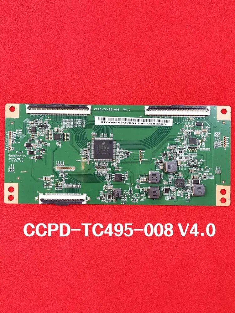 Плата T-Con CCPD-TC495-008 V4.0 для 50PUS750/60, 50PUS7406/60, Grundig 50 GFU 7800B, AMCV LE-50ZTUS32, HART. HTY-50UHD11B-S2