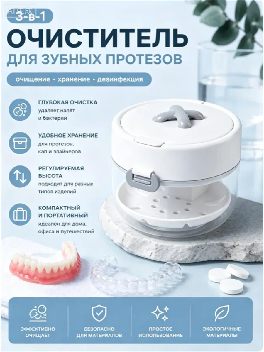 Контейнер Для Зубных Протезов