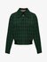Куртка Marni Checked wool-blend jacket, размер 40, зеленый